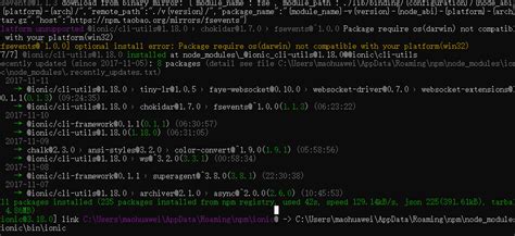 混合开发（一）ionic环境搭建 mta ionic csdn博客