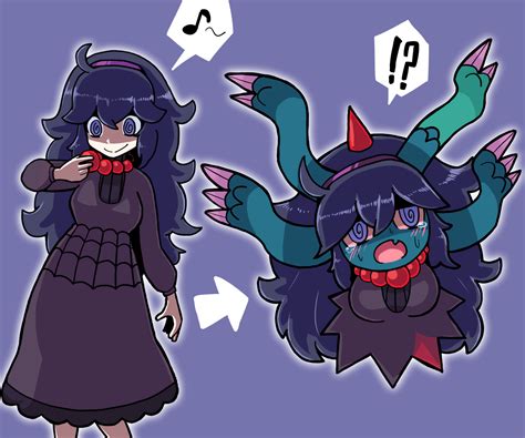 Hex Maniac And Flutter Mane Pokemon And 1 More Drawn By Kenkenpan