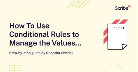 How To Use Conditional Rules To Manage The Values In A Field How To