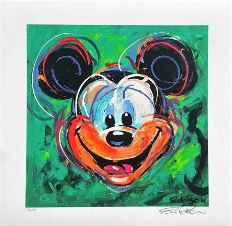 Eric Robison Mickey Portrait Hand Signed And Numbered Fine Art Giclée Auction Online Catawiki