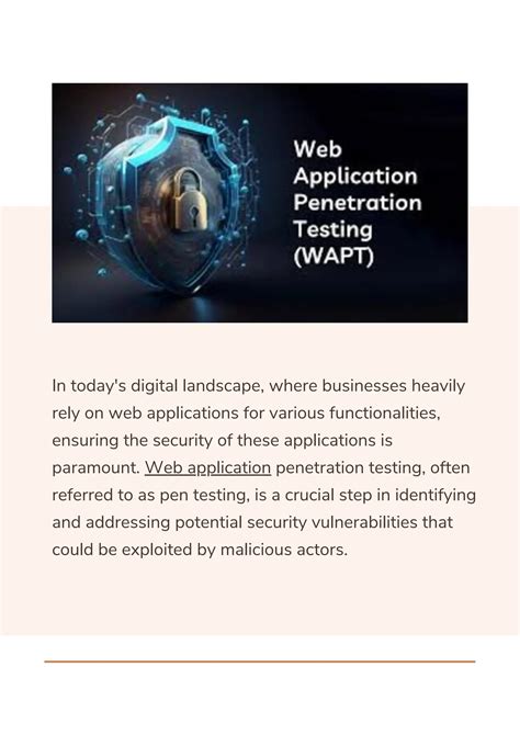 Unveiling Vulnerabilities A Guide To Web Application Penetration Testing Pdf