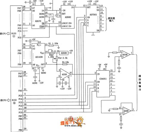 Microcomputer Data Acquisition System Circuit Diagram Basiccircuit