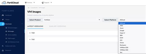 Technical Tip Download Firmware For Fortigate Vm Fortinet Community