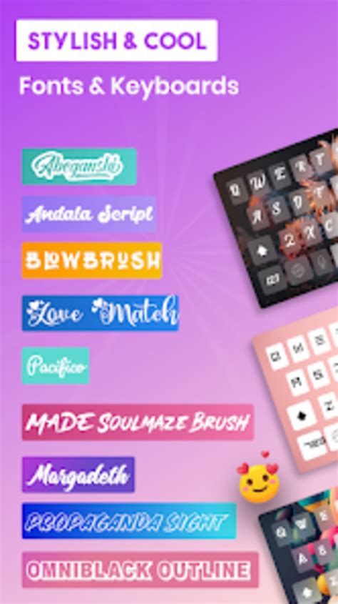 Stylish Keyboard Fonts Themes for Android - Download