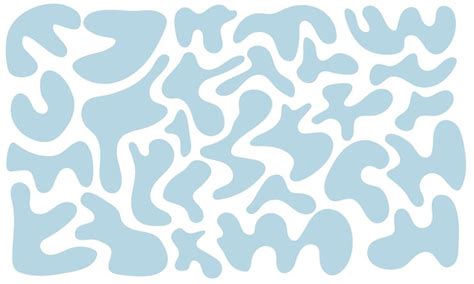 Premium Vector Set Of Abstract Organic Shapes Spots Blobs Patterns