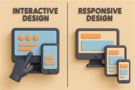 The Difference Between Interactive Design And Responsive Design