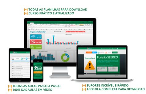 Curso De Excel Completo [básico Ao Avançado] Lp Ninja Do Excel