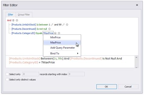Query Builder EarthCape Documentation