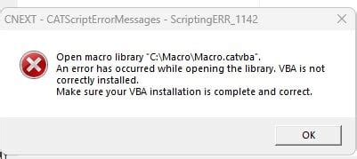 CNEXT CATscript Error Messages Scripting ERR Eng Tips