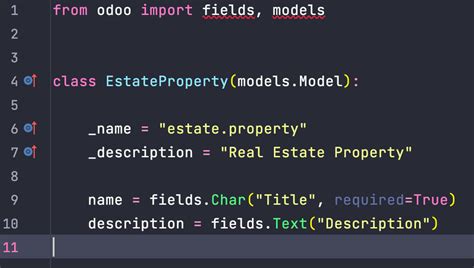 the red zig zag underlines indicating errors due to unresolved imports