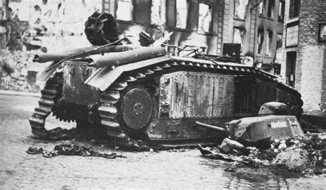 The Remains Of Char B1 Bis RhÔne No 309 Of 37e Bcc 1ère Compagnie In
