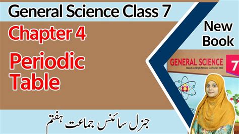 Class 7 Science Chapter 4 Periodic Table 7th Class General Science