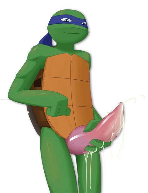 Rule 34 Big Penis Color Cum Freako Green Skin Handjob Leonardo Male Male Only Mask Penis