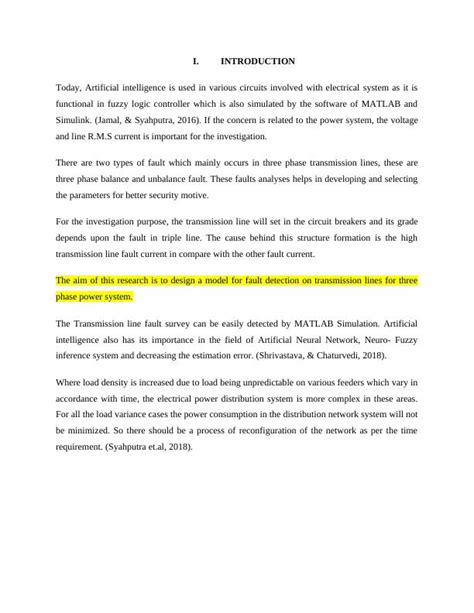 fault detection model for three phases power system network using