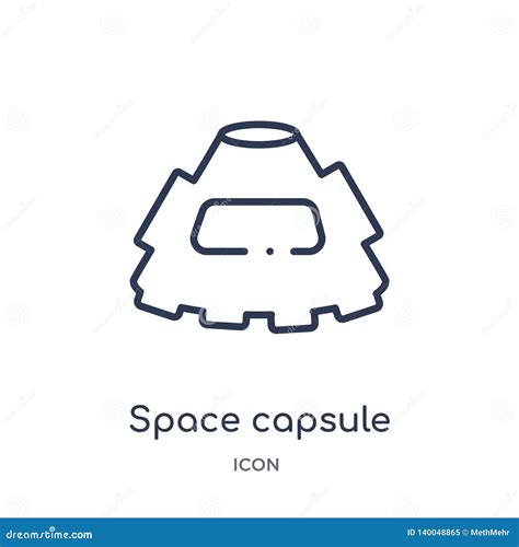 Linear Space Collision Icon From Astronomy Outline Collection Thin