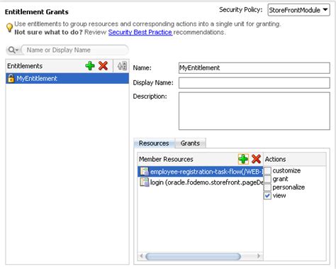 Implementing Function Security 11g Release 4 1114
