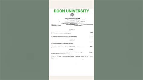 Internet Of Things Semester 1 Bsc Cs Previous Year Class