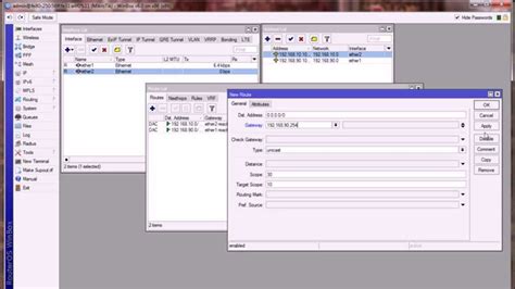 How To Setting Mikrotik As A Internet Gateway Youtube