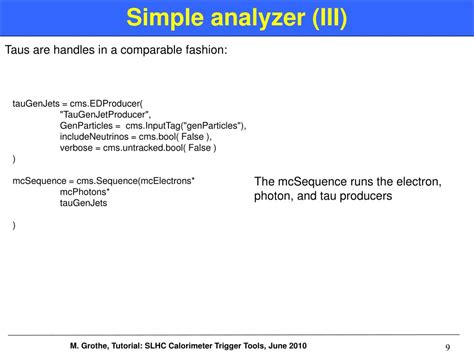 Ppt Tutorial Slhc Calorimeter Trigger Tools Powerpoint Presentation Id4697396
