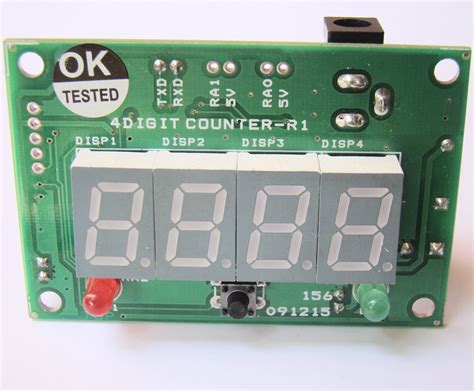 4 Digit Decimal Counter Based On Pic Microcontroller Hacktronics