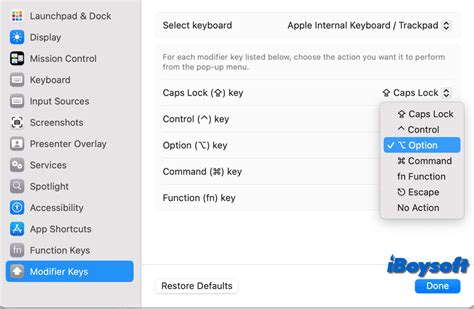 Fixed Mac Option Key Not Working Onafter Startup