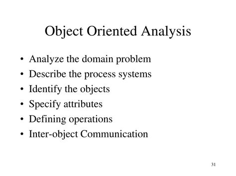 Ppt Object Oriented Analysis And Design Ooad Powerpoint Presentation