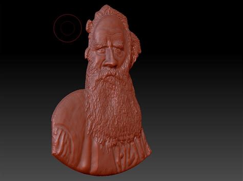 Lev Tolstoy 3d Model 38 Ztl Stl Obj Fbx Max Free3d