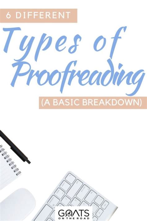 6 Types Of Proofreading Explained Whats The Difference