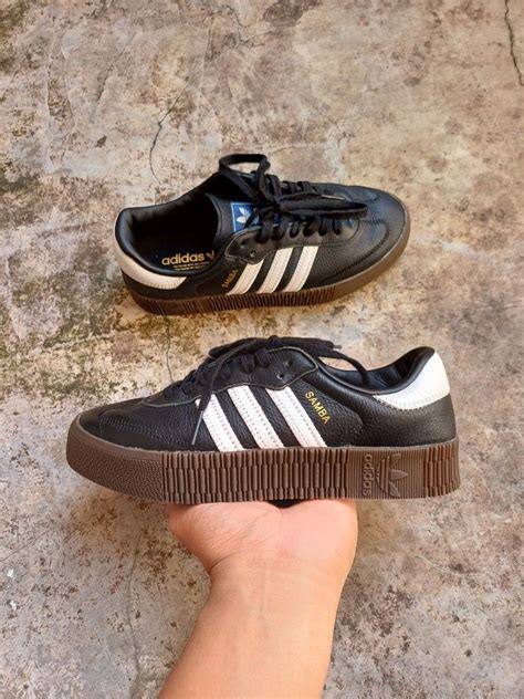 Adidas Samba Rose Black, Fesyen Pria, Sepatu , Sneakers di Carousell