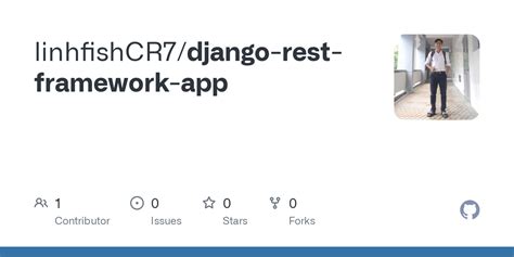 Github Linhfishcr Django Rest Framework App