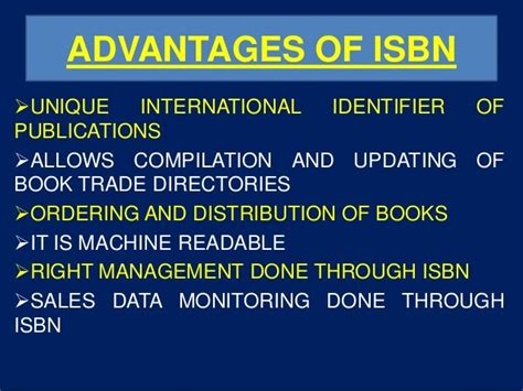 Isbn International Standard Book Number