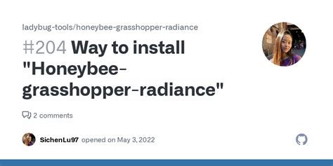 Way To Install Honeybee Grasshopper Radiance · Issue 204 · Ladybug