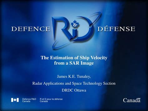 Ppt The Estimation Of Ship Velocity From A Sar Image Powerpoint Presentation Id 4045225