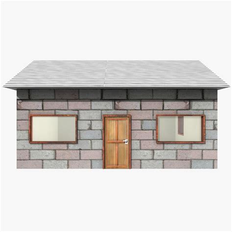 Tiny House 3d Model 39 3dm 3ds Blend Dae Fbx Obj Skp Max C4d Ma Free3d