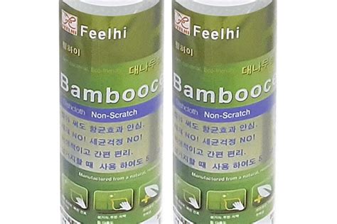 키친타올 한롤 사면 한롤 더 뽀득뽀득 잘 닦이는 필하이 대나무셀 롤행주 빨아쓰는 대나무행주 오늘의집 쇼핑