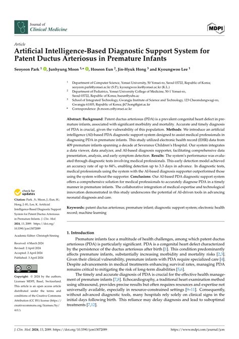 Pdf Artificial Intelligence Based Diagnostic Support System For