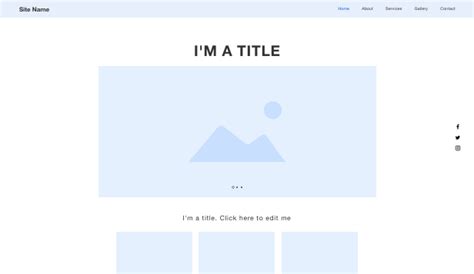 Free Blank Html Templates Printable Online