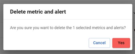 Editing Custom Metrics And Alerts Redgate Monitor 14 Product Documentation