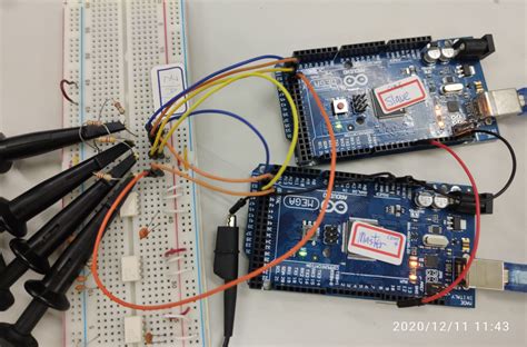 Spi And Arduino Mega2560 Master And Slave Communication Part3 Wknotes