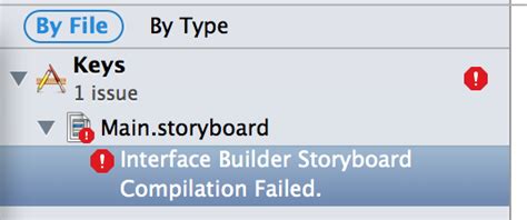 ios custom prototype cells storyboard compilation error stack