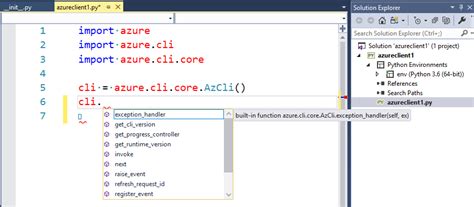 Azure Cli Analysis · Issue 3998 · Microsoftptvs · Github