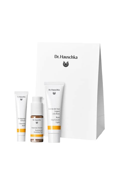 Coffret Soins Routine Eclat Du Teint Visage 3 Produits Dr Hauschka Beauté Privée