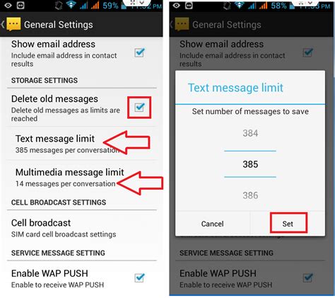learn new things automatically delete old messages in messaging inbox