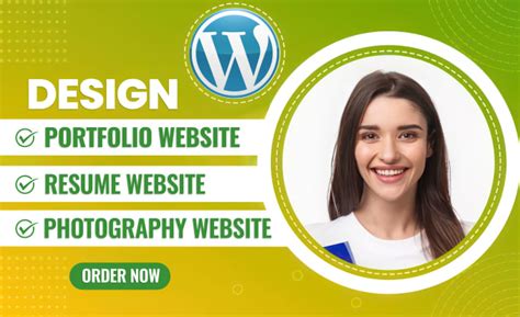 Build Portfolio Website Resume Website Photography Website By Shopify