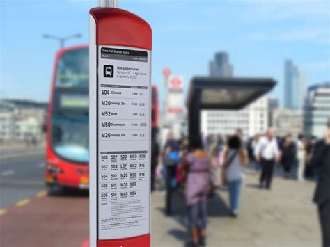 Bus Stop Real Time Display At Lucy Hynes Blog