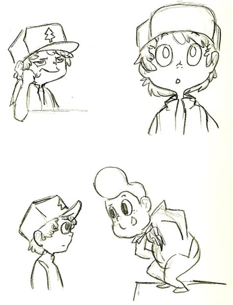 Dipper Sketches By Wizardofpotato On Deviantart