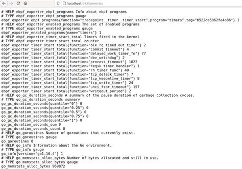 基于 ebpf 的 prometheus 监控方案