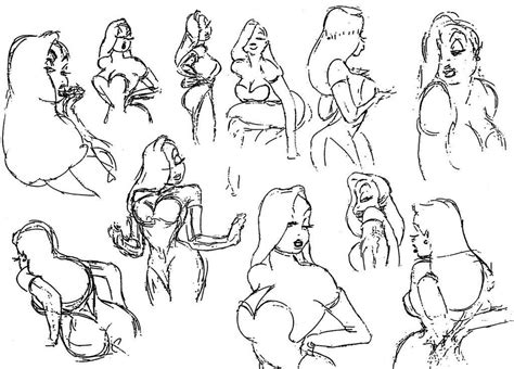 Jessica Rabbit Coloring Pages