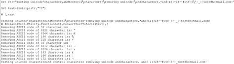 How To Remove Special Characters Unicode Characters From Text