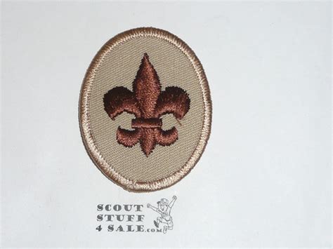 Scout Rank Patch 1989 Current Type 2 Sewn